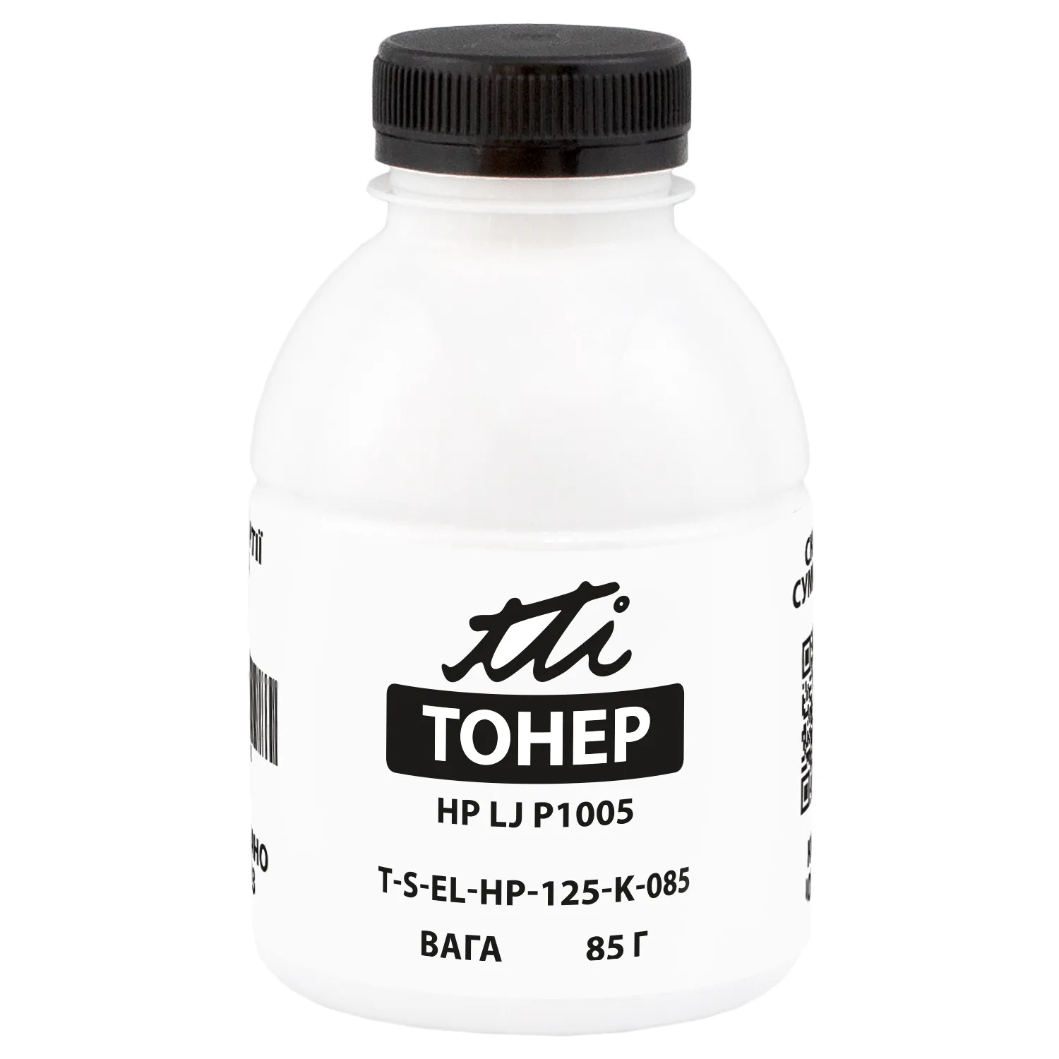 Тонер HP LJ P1005 флакон, 85 г TTI (TSM-T125-K-085) купити за кращою ціною в магазині Prote.ua